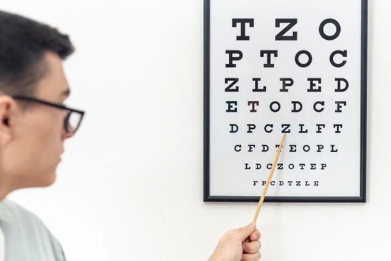 Teste de acuidade visual - Visu Clinic